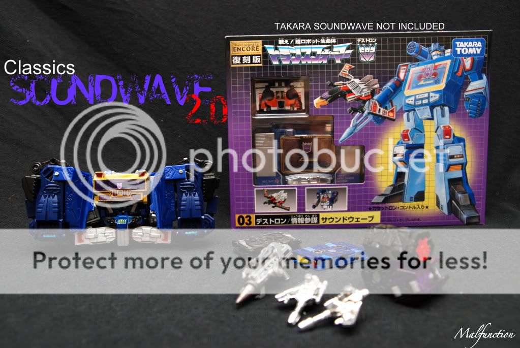 My SOUNDWAVE COLLECTION | TFW2005 - The 2005 Boards