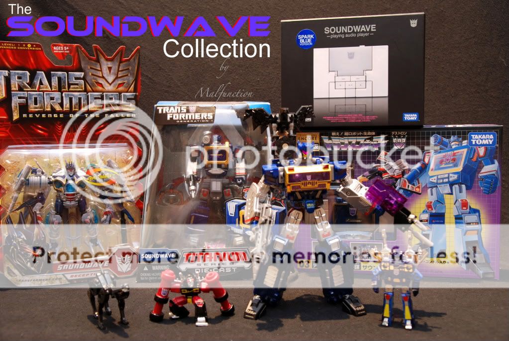 My SOUNDWAVE COLLECTION | TFW2005 - The 2005 Boards