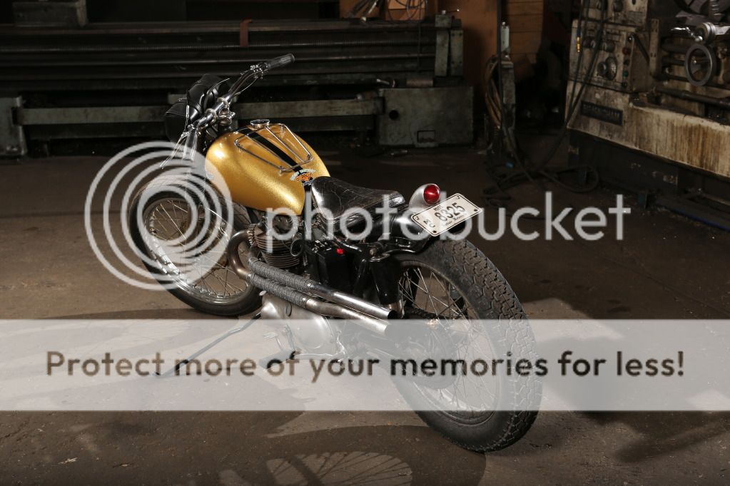 A “DIFFERENT” Angry Monkey Motorcycles Kustom ’61 Triumph Pre Unit ...