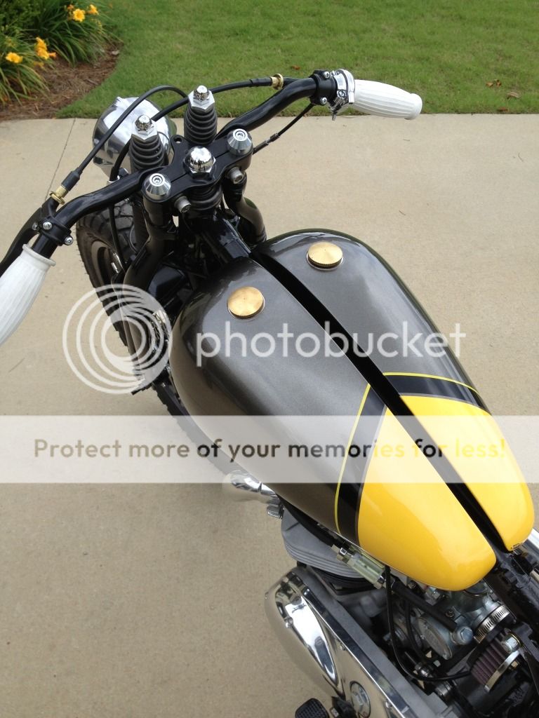 A “DIFFERENT” Angry Monkey Motorcycles Kustom ’61 Triumph Pre Unit ...